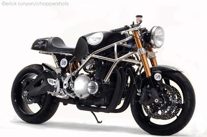 Información detallada de Racer Café Breitling con Santiago Choppers ...