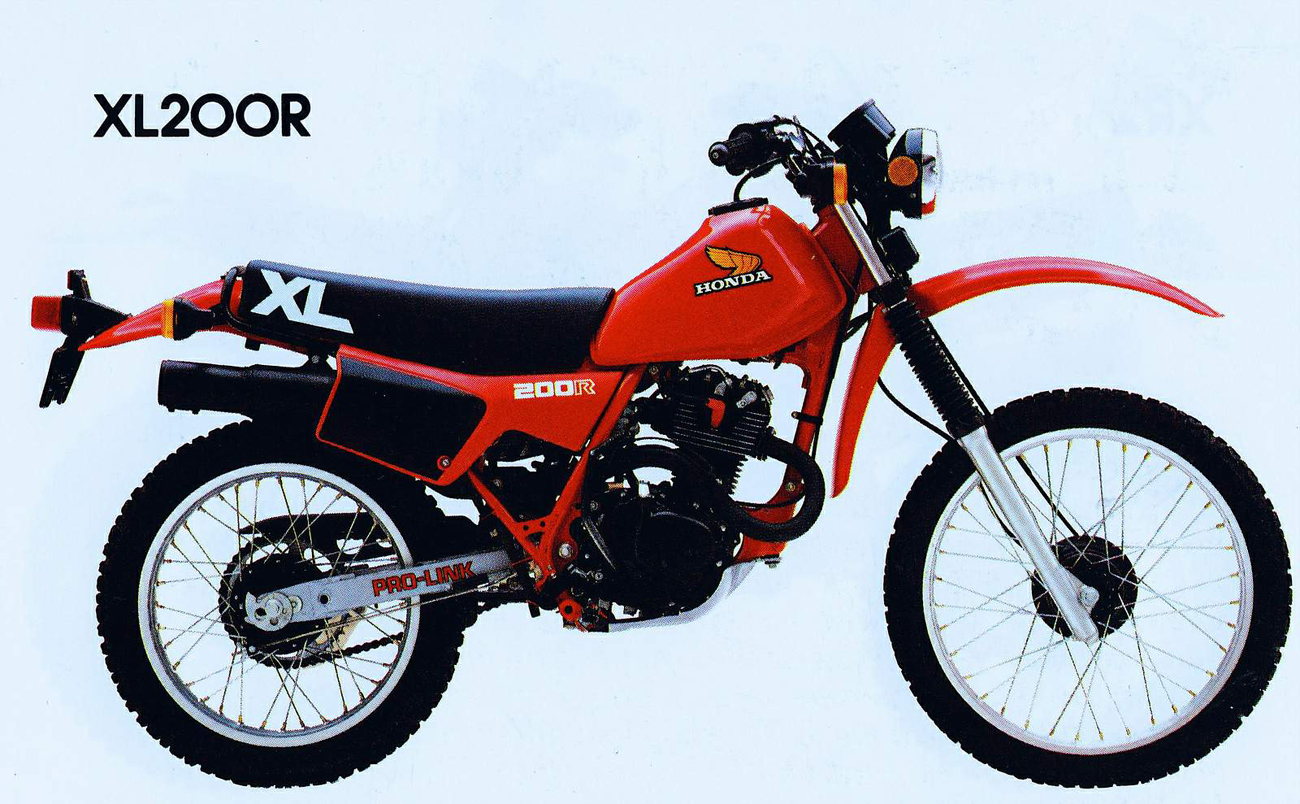 Información detallada de 1982 - 1983 Honda XL 200R | Fotos y ...