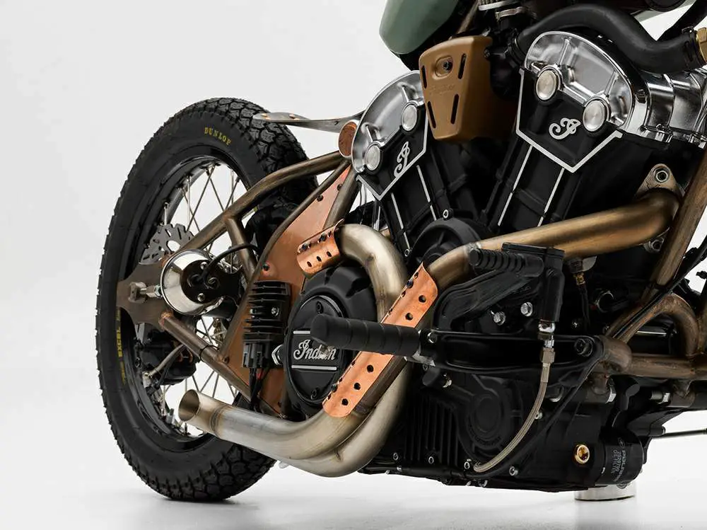 Información detallada de Bobber Indian Scout 'Chopper' Por Alfredo ...