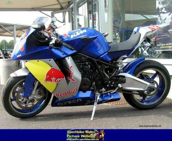 Información detallada de KTM RC8 Red Bull y Orca | Fotos y Especificaciones