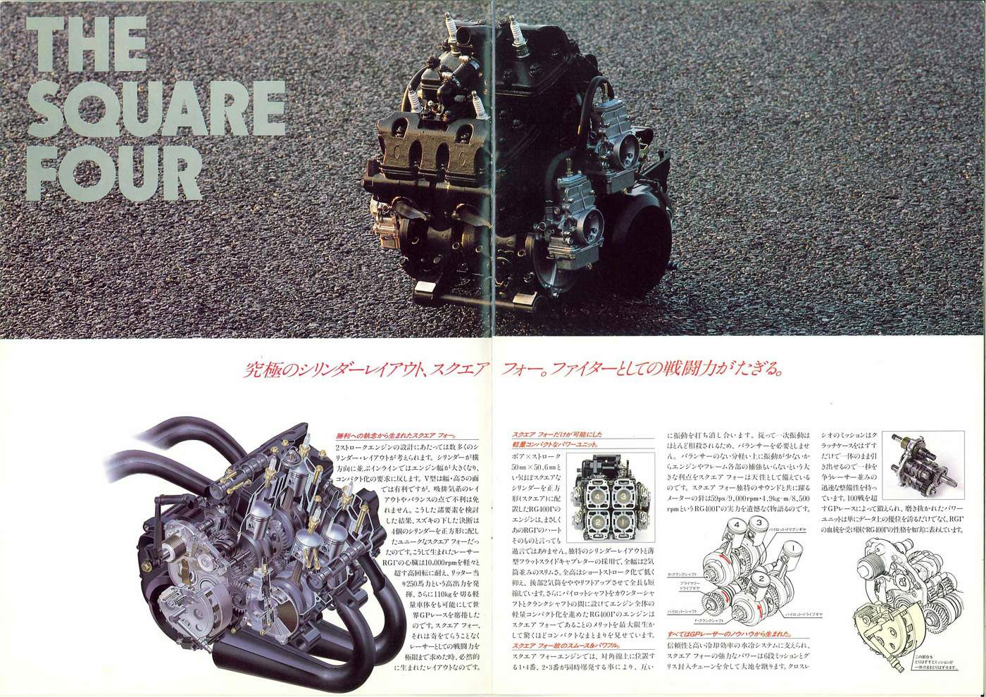 Información detallada de suzuki rg400 | Fotos y Especificaciones