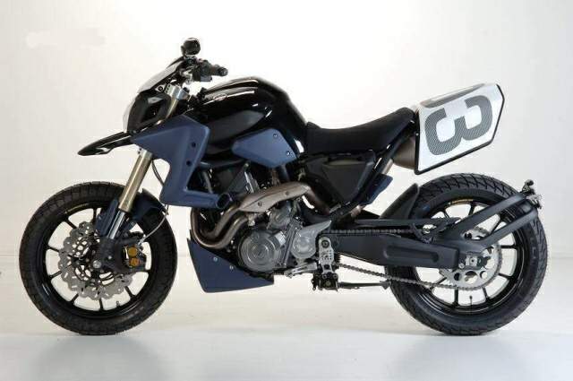 Información detallada de Yamaha Motard Café Concepto MT-03 | Fotos y ...