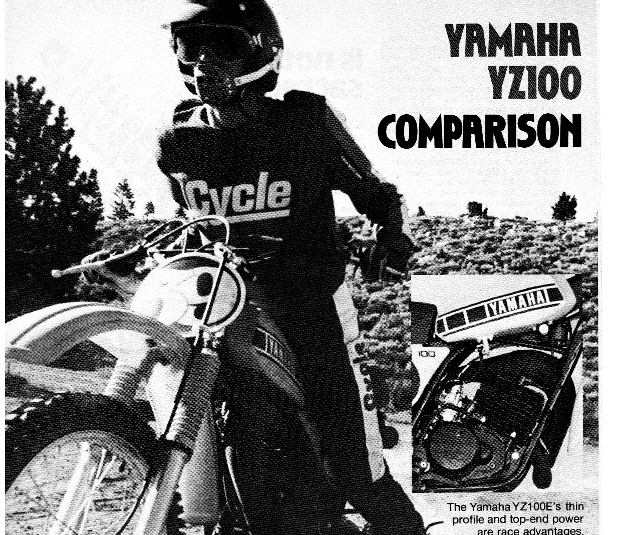 Información detallada de 1978 Yamaha YZ 100 frente a Suzuki RM 100 1978 | Fotos y Especificaciones