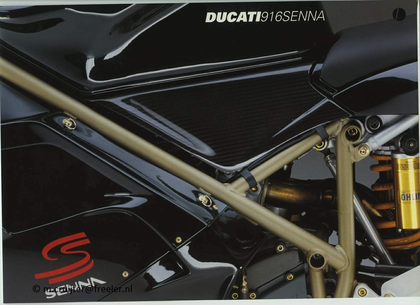 Información detallada de Ducati 916 Senna III | Fotos y Especificaciones