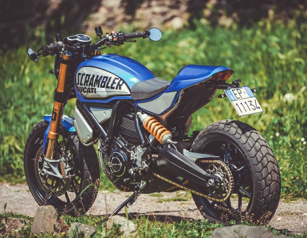Información detallada de Ducati Scrambler 1100 FT “Bully” en CC Racing ...