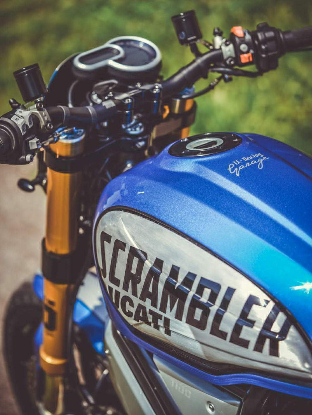 Información detallada de Ducati Scrambler 1100 FT “Bully” en CC Racing ...
