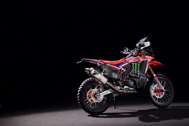 Información detallada de Honda CRF 450 2018 Equipo Monster Energy Rally ...