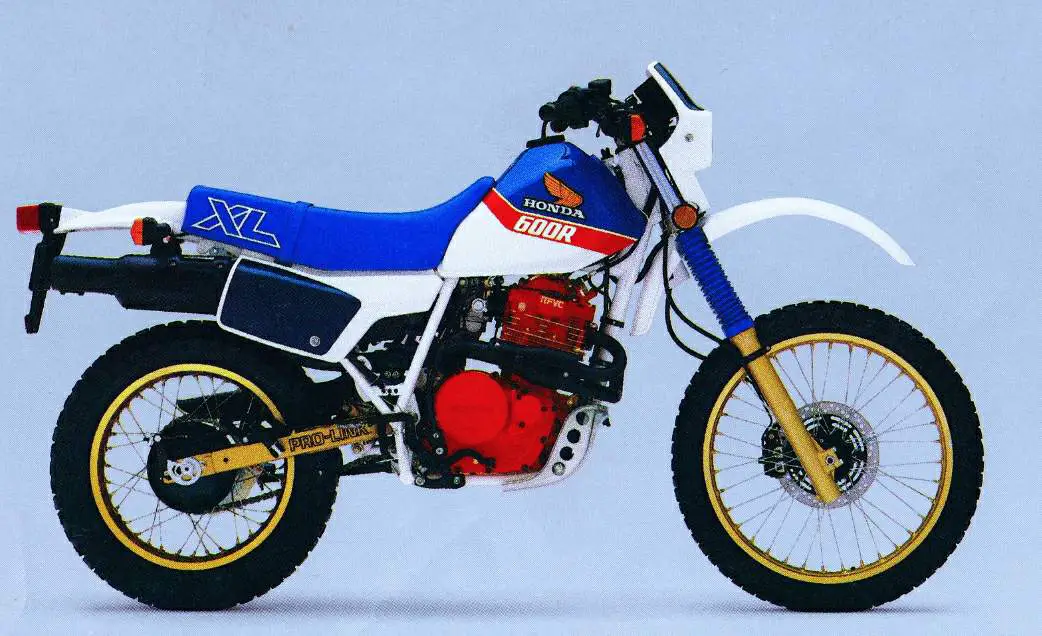 Información detallada de 1986 Honda XL 600R | Fotos y Especificaciones